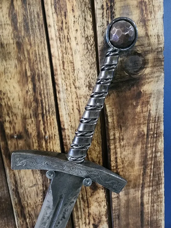 Excaliba handle - Davebilt Blacksmith